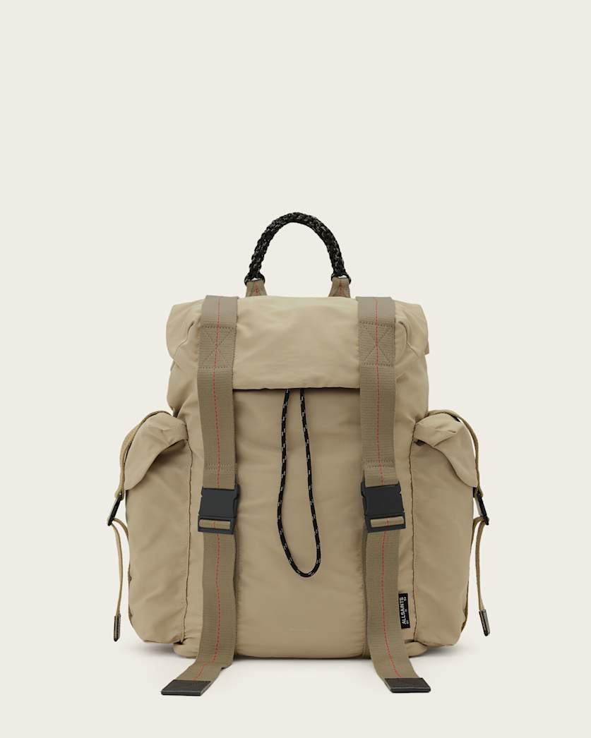 Mars Recycled Backpack Light Khaki | ALLSAINTS US